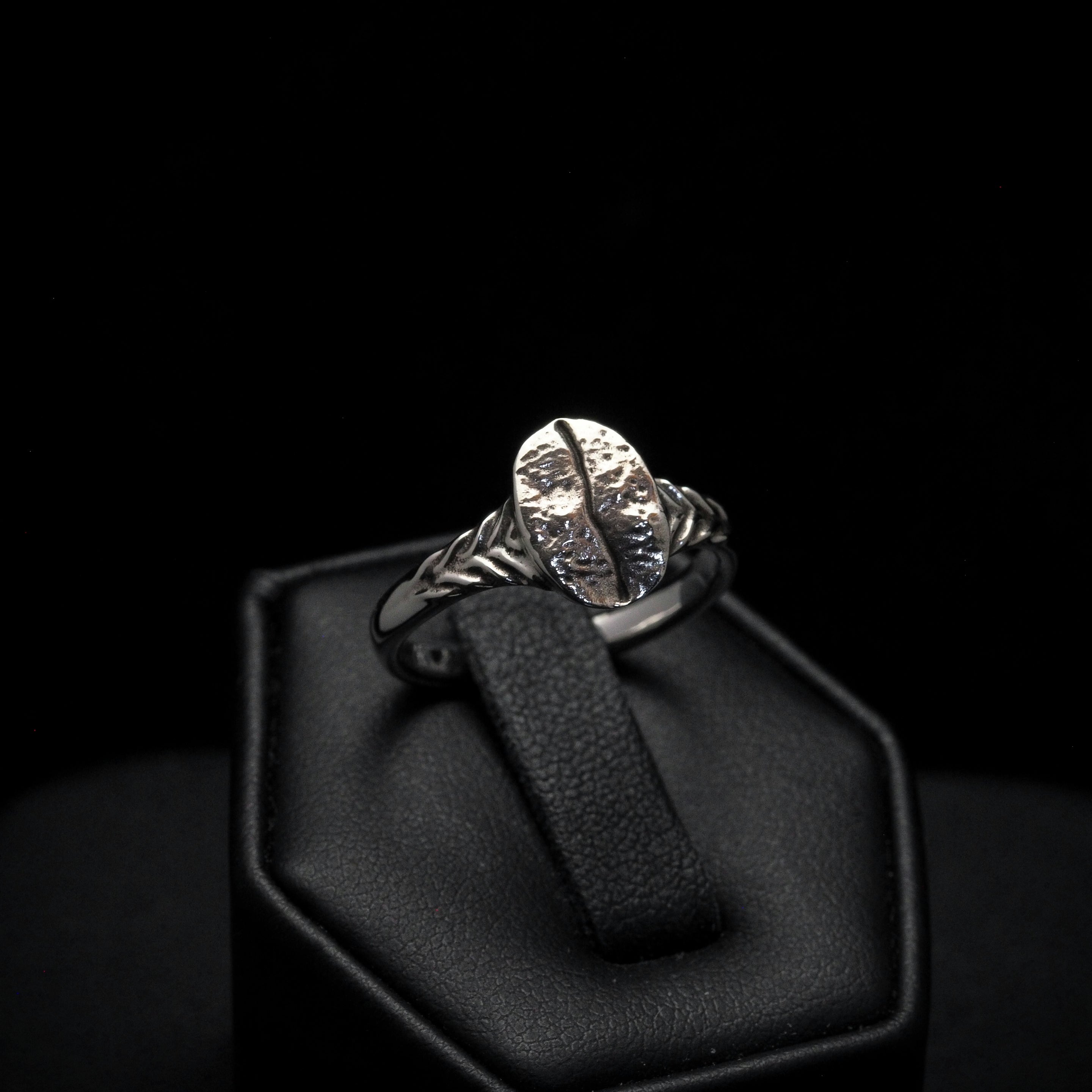 Coffee Bean RIng - Silver – Monothic