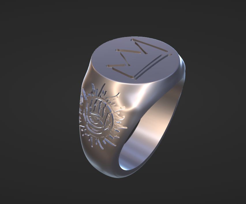 Custom Signet Ring WB – Monothic